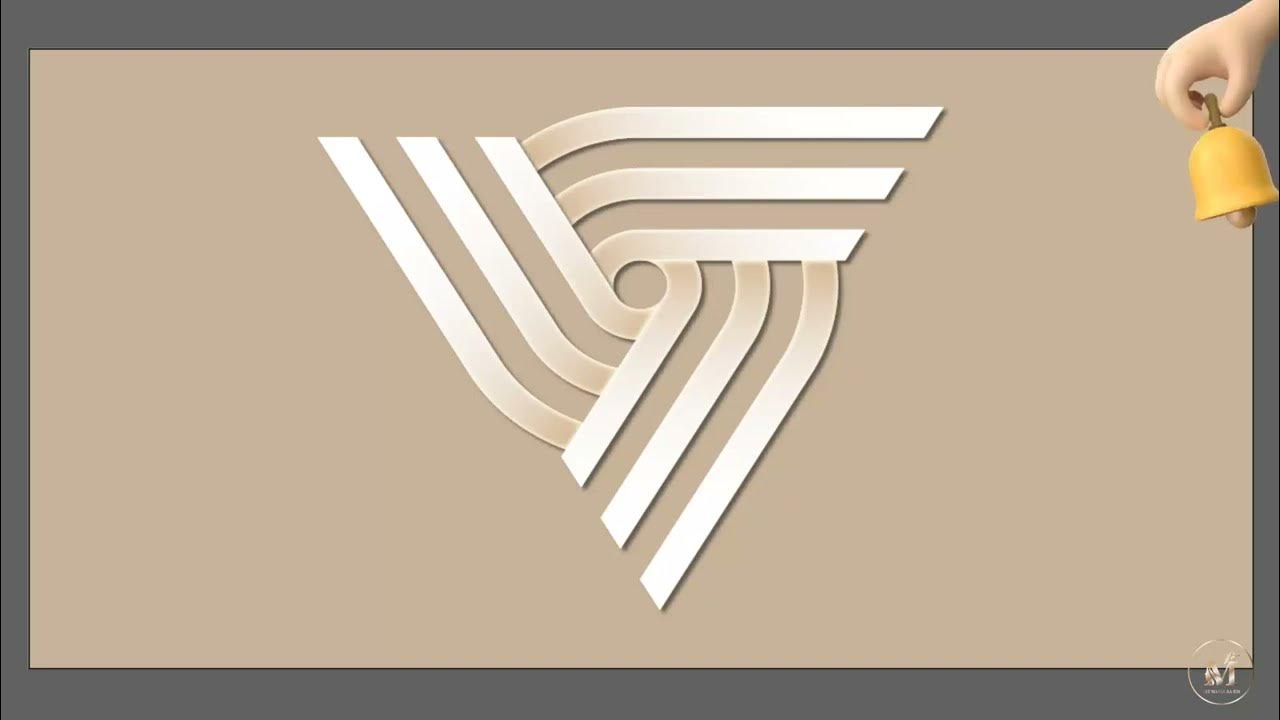 Création De Logo Super Simple Design Abonnezvousmerci Tutorails Youtube