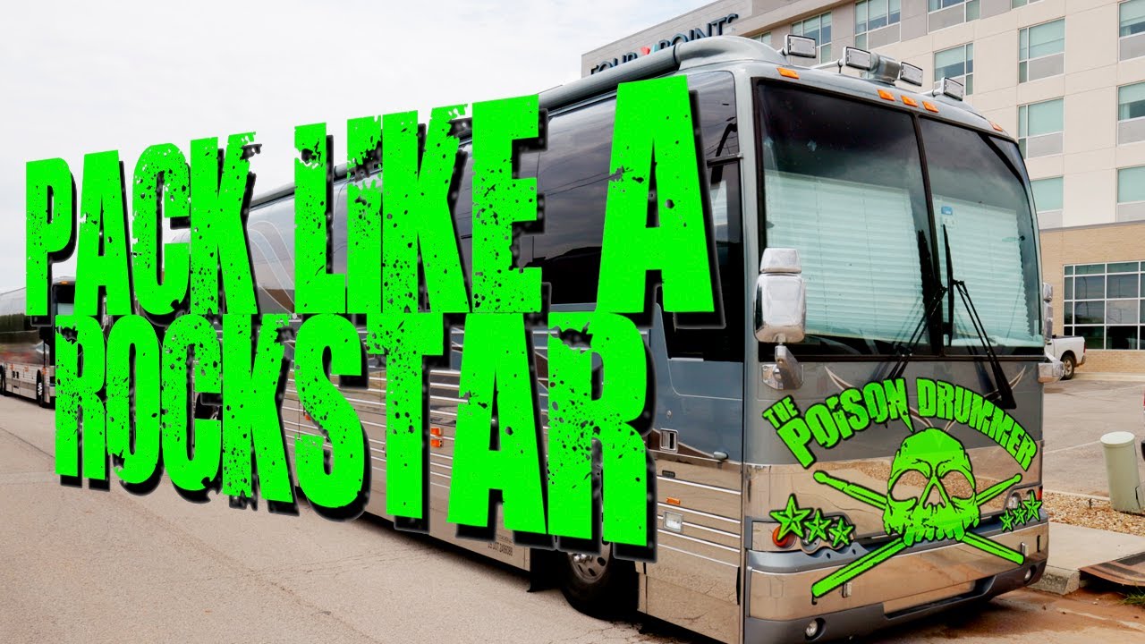 POISON TOUR VLOG - PACK LIKE A ROCKSTAR - YouTube