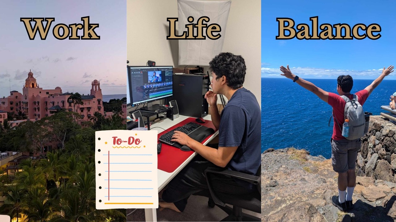 Work Life Balance is Overrated - YouTube