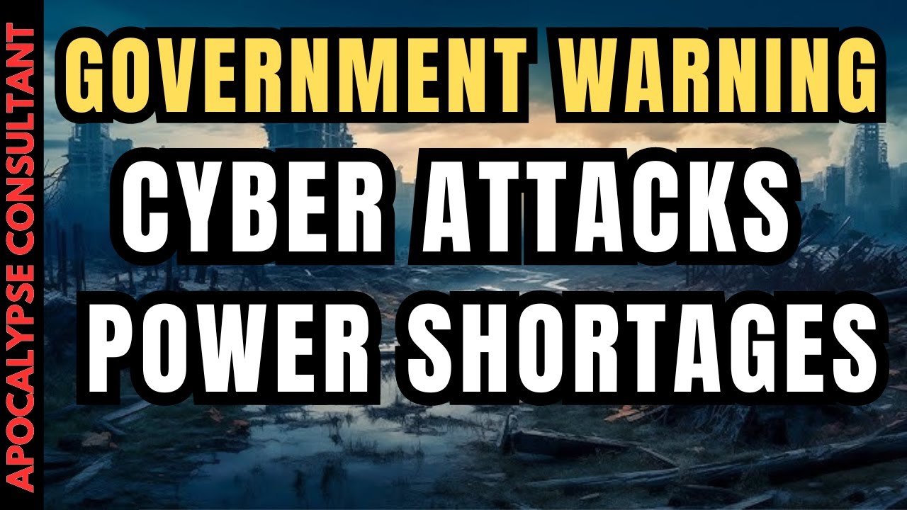 ⚠️Government Warning⚠️ Prepare For Cyber Attacks, Power Outages, Dark ...