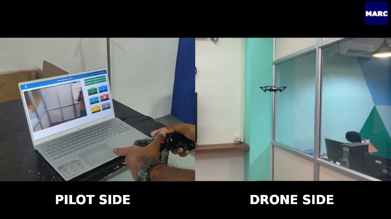 Remote Operations of Industrial Drone - YouTube