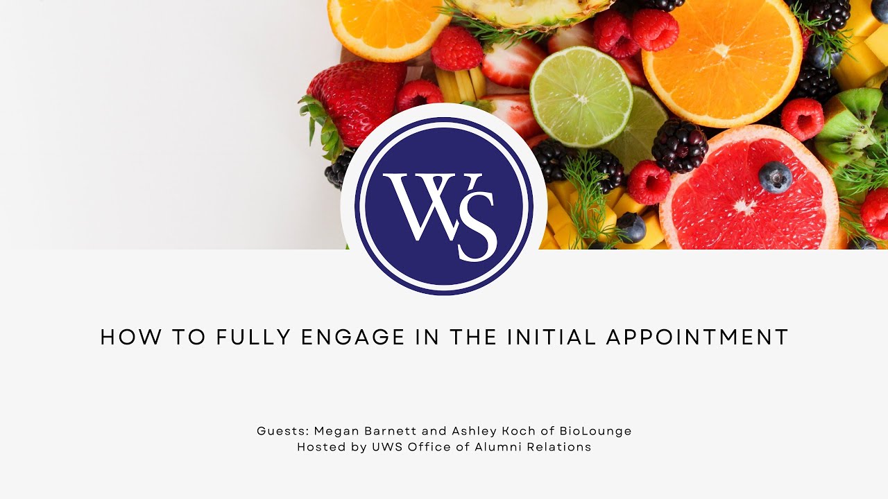 BioLounge Webinar - How to Fully Engage in the Initial Appointment - YouTube