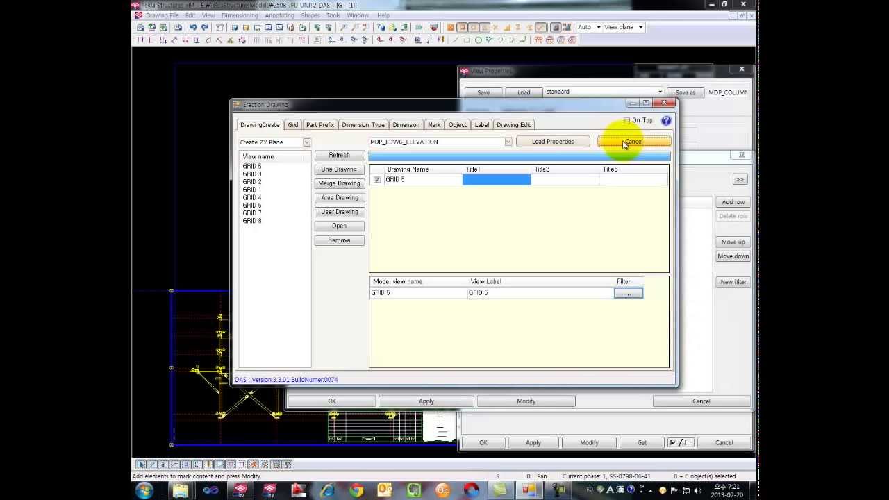 Tekla Drawing Automation System (General Arrangement) - YouTube
