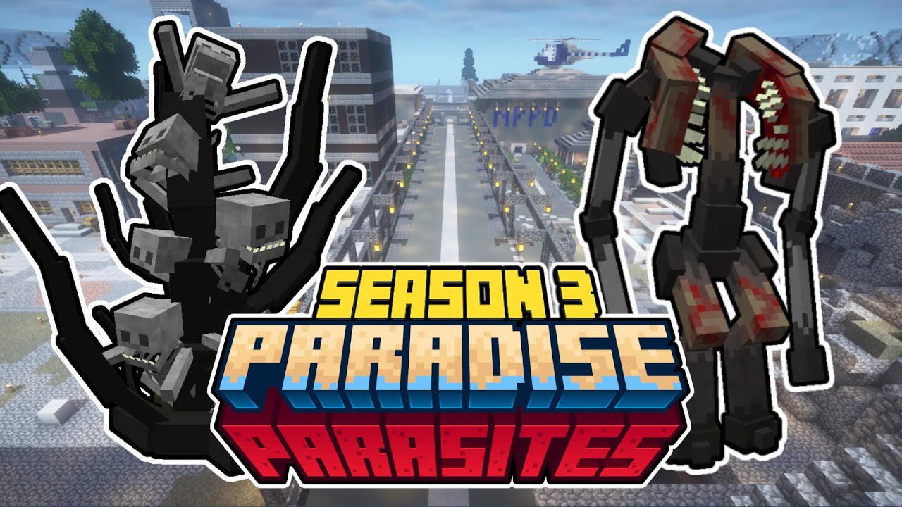 Ich überlebe 100 Tage Minecraft in eine Parasiten Zombie Apokalypse ...