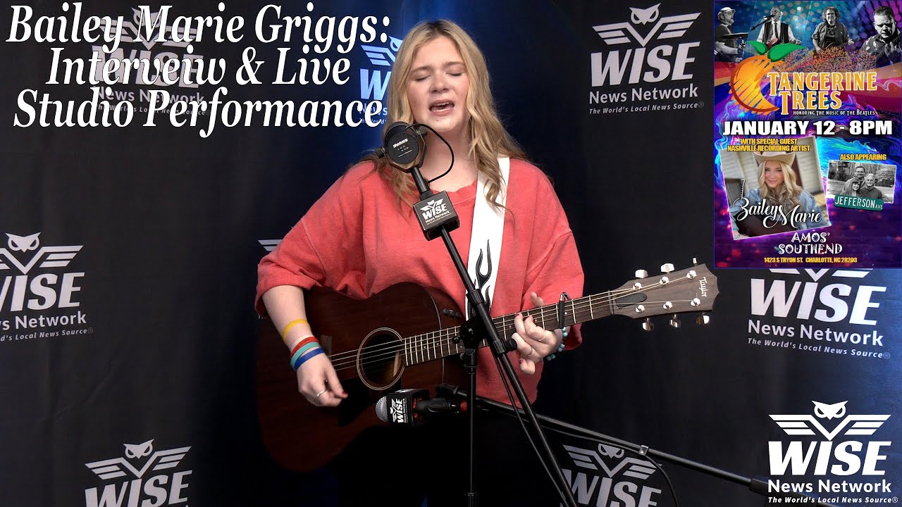 Bailey Marie Griggs Plays Live in Studio & Interviews with WNN! - YouTube