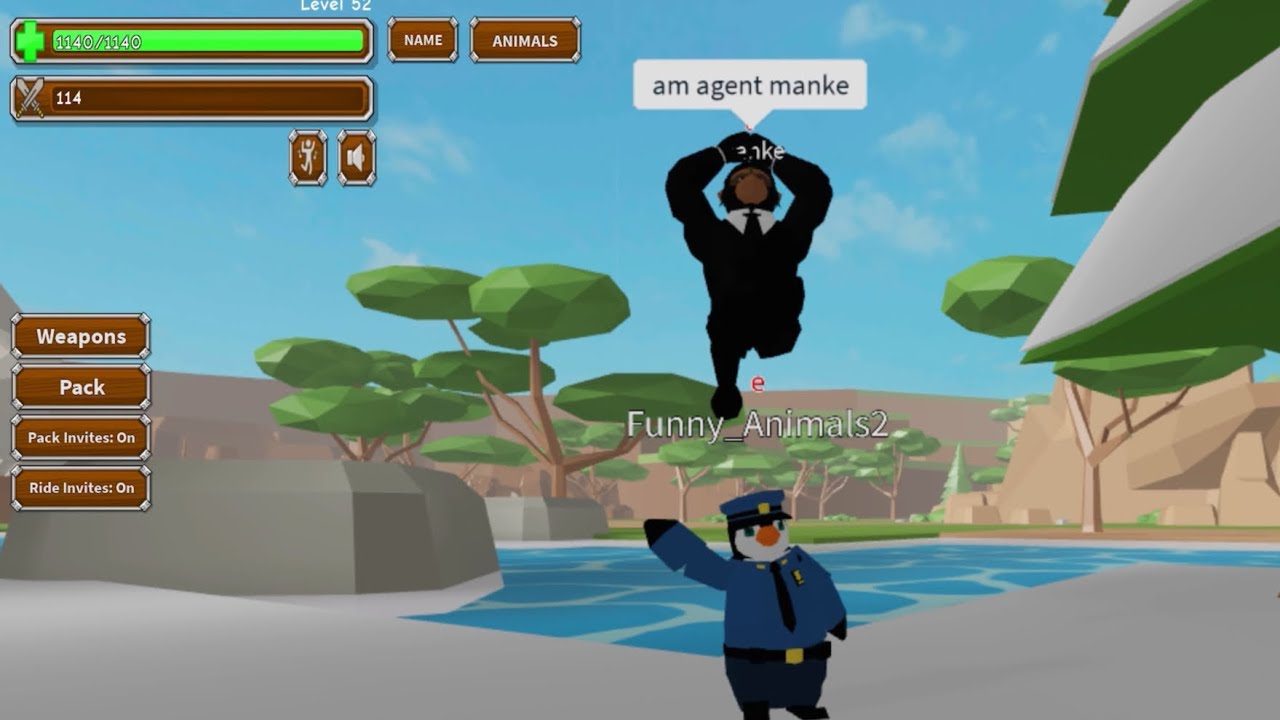Animal robbery 1 ( Roblox ) - YouTube