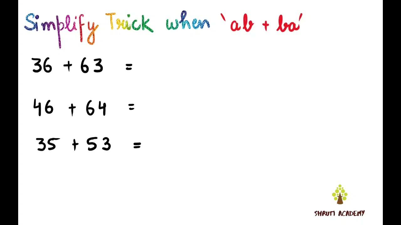 #shorts | Simplification Trick | Addition Trick | Trick for Competitive Exam | Math Trick - YouTube
