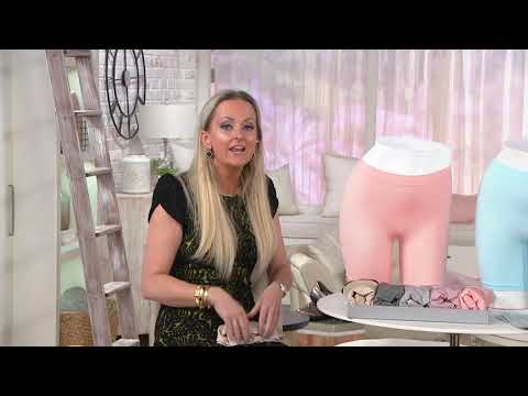 Breezies Set of 4 Seamless Long Leg Panties on QVC