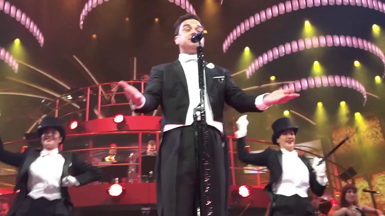 Robbie Williams Puttin on The Ritz - Leeds Arena 17/6/2014 - YouTube