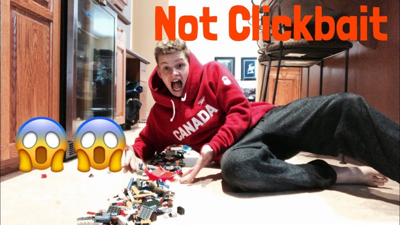 Walking Across 101 Feet Of LEGO Bricks!! - YouTube