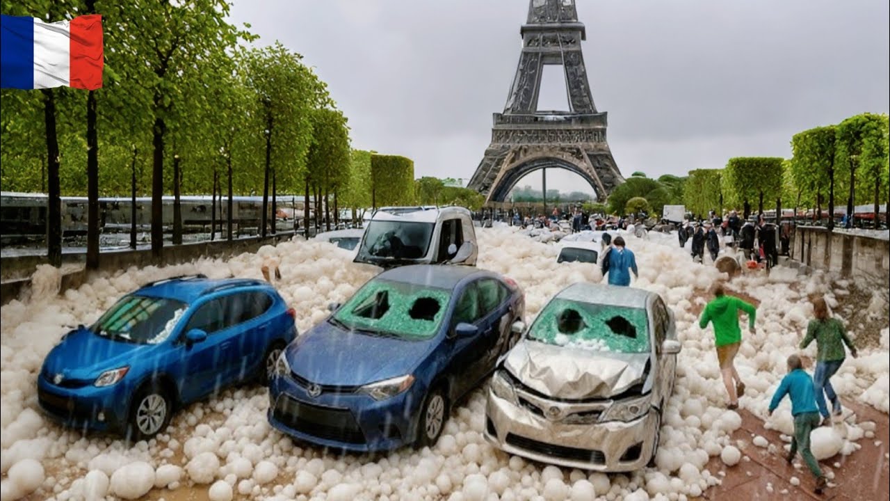Disaster Devastates France! The City of Paris Was Buried by a Severe ...