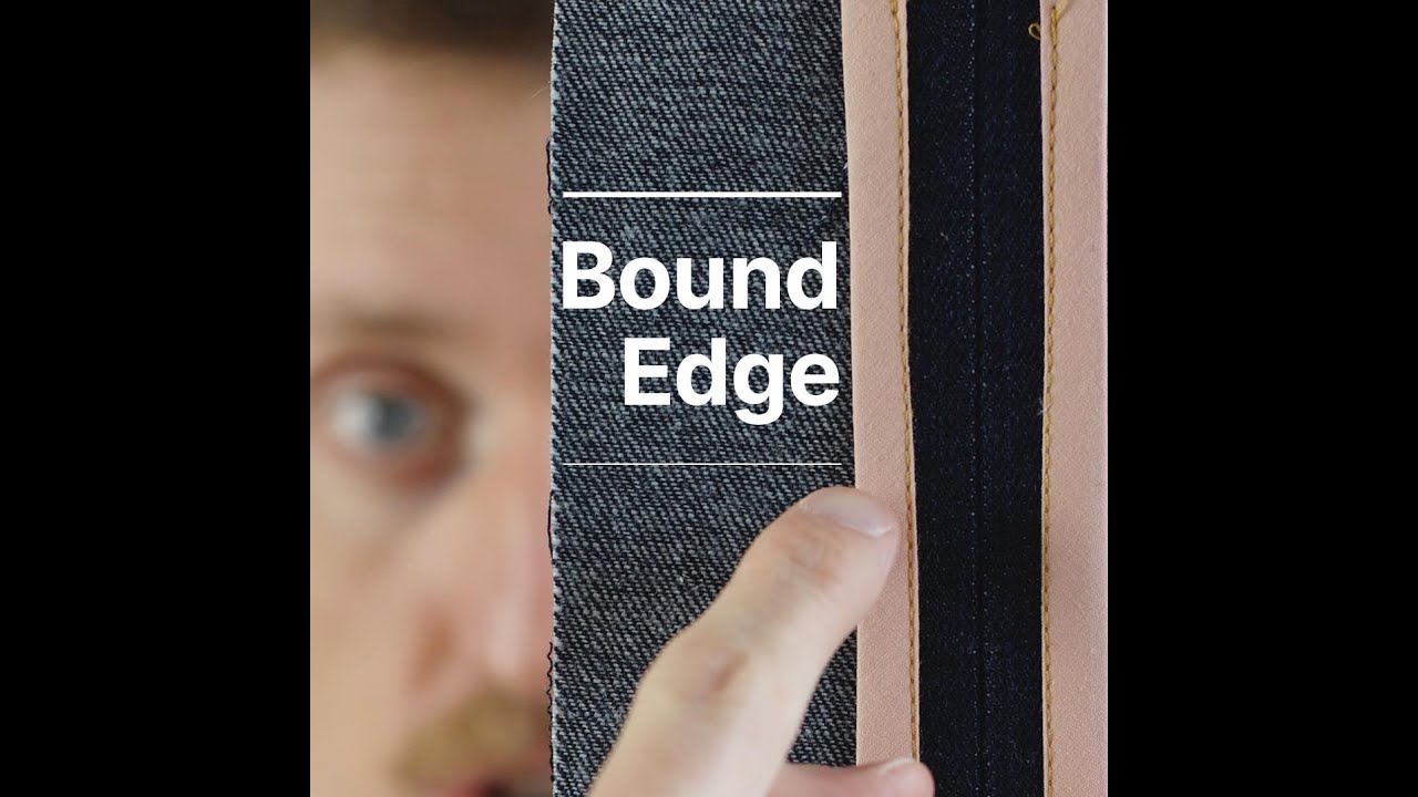 How I Sew a Bound Edge (Member Version) - YouTube