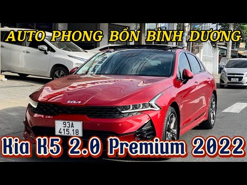 Kia K5 model mới đăng ký 08/2023 sản xuất 2022 động cơ 2.0L bản Premium máy xăng đi chuẩn 18 ...