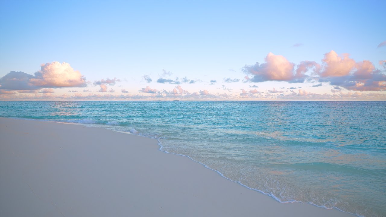 Tropical Bliss: Maldives & Ocean Waves. Ocean sounds for relaxation and ...
