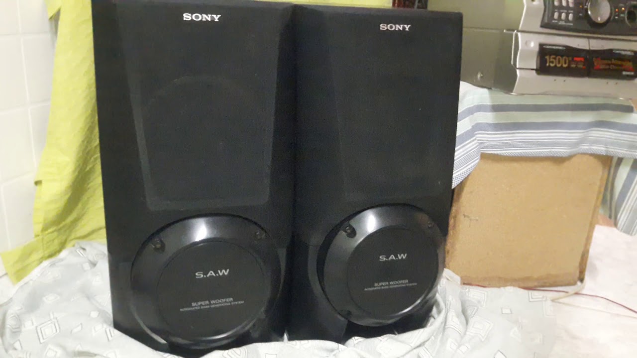 Video de grx 7 y grx 8 mostrando a detalles con parlantes sony ss-XB4v ...