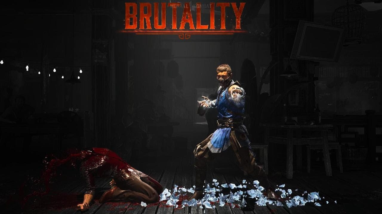 Mortal Kombat 1 Sub Zero Brutality - YouTube