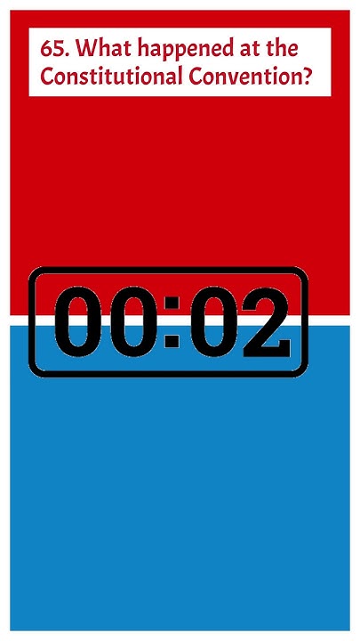 What happened at the Constitutional Convention - US CITIZENSHIP TEST # ...