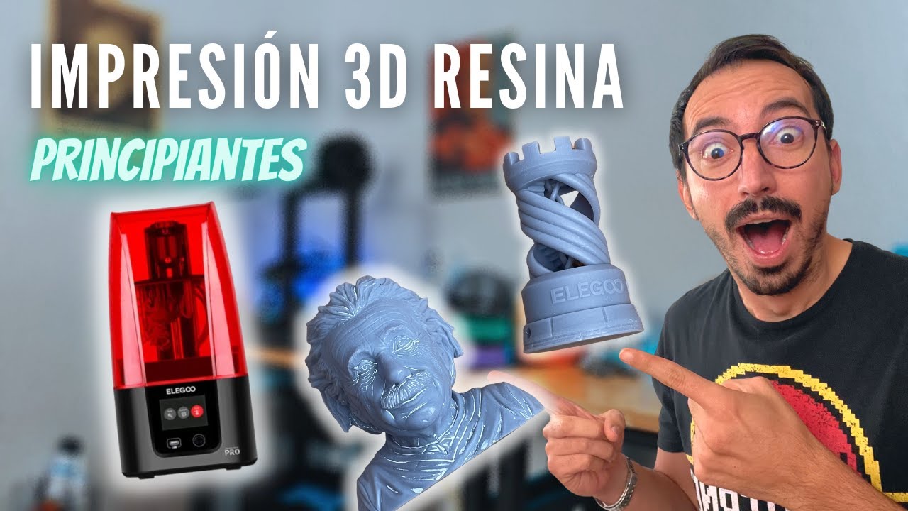 Impresión 3D de Resina para Principiantes - Elegoo Mars 3 Pro - YouTube