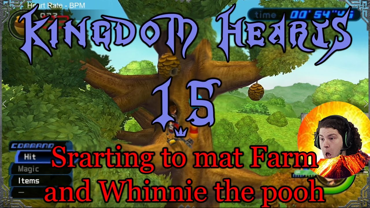 Starting to mat farm and Whinie the Pooh - Kingdom Hearts 1.5 EP12 ...