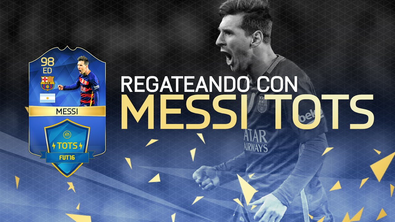 MESSI TOTS 98 ES INCREIBLE! | FIFA 16 Ultimate Team - YouTube