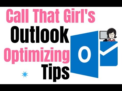 How to optimize Microsoft Outlook 2016 - YouTube