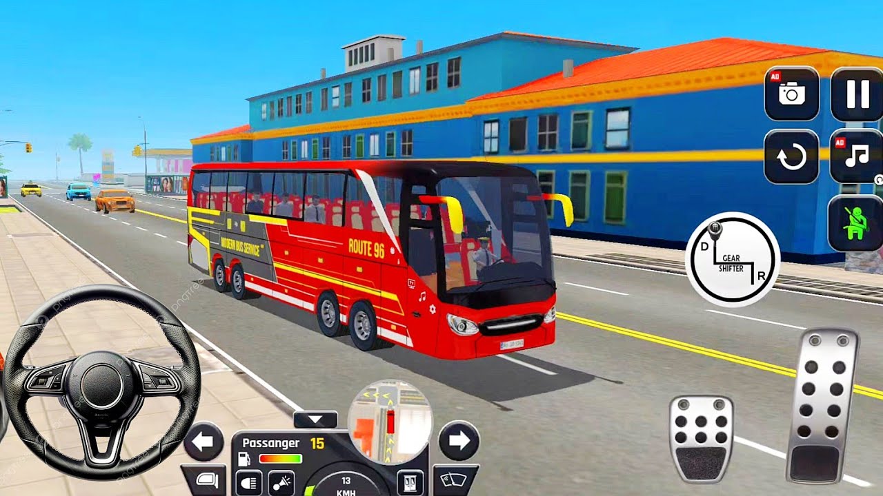 Modern Public Bus Simulator 2025 Public Coach Bus - 1 Part - Mobile ...
