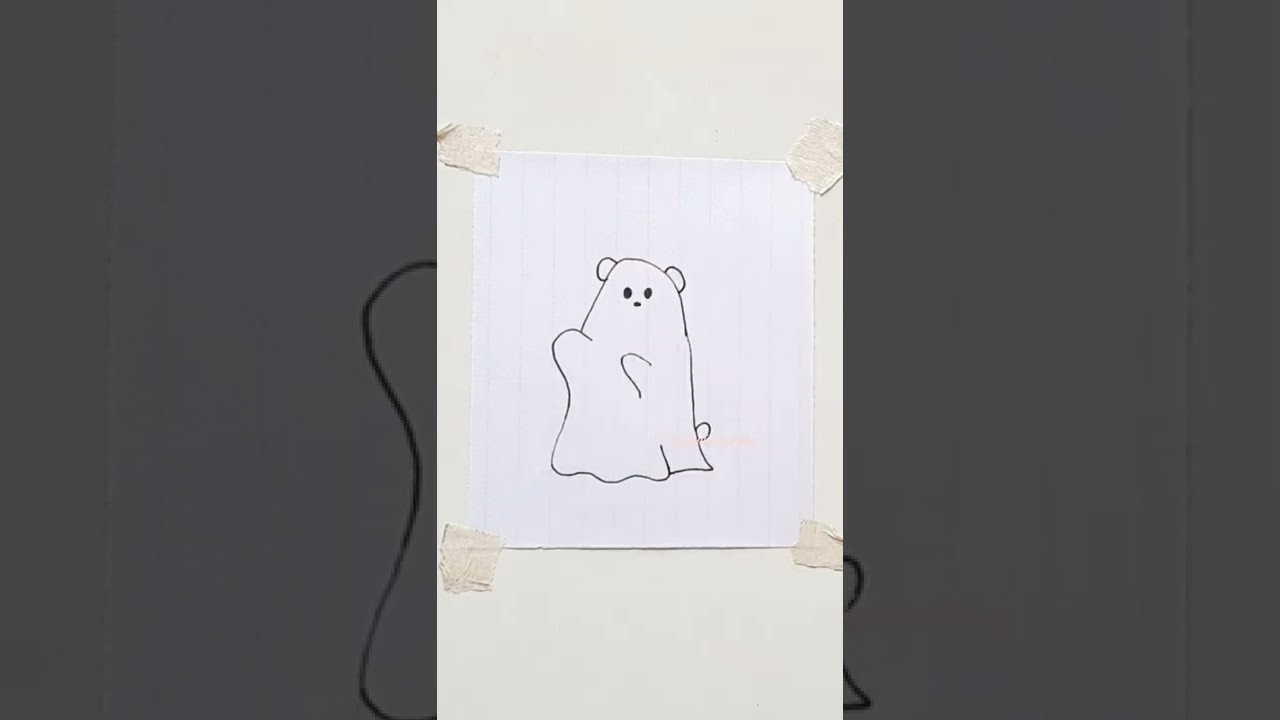 How to Draw Bhoot #shorts - YouTube