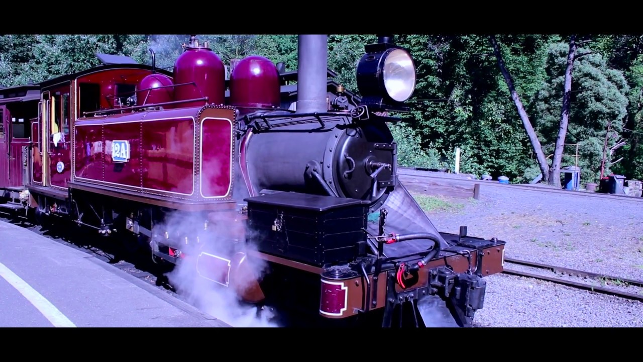 Puffing Billy Train Belgrave Australia - YouTube