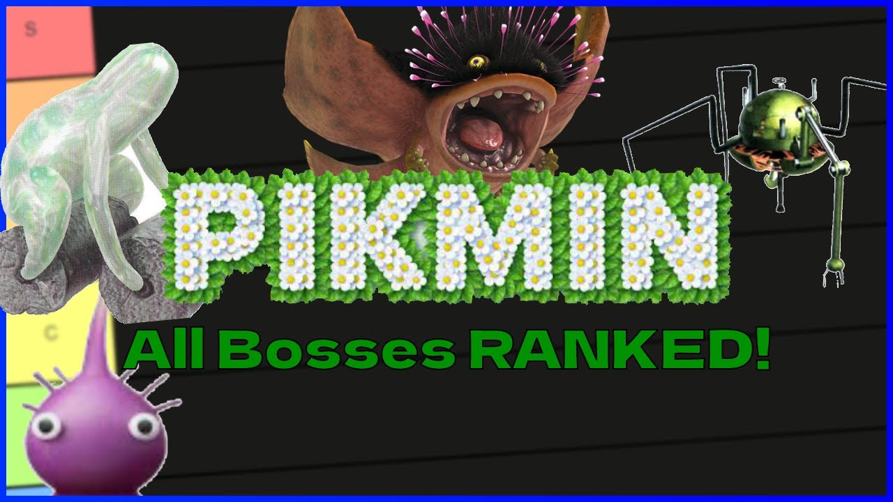 I Put EVERY Pikmin Boss into a Tier List! - YouTube