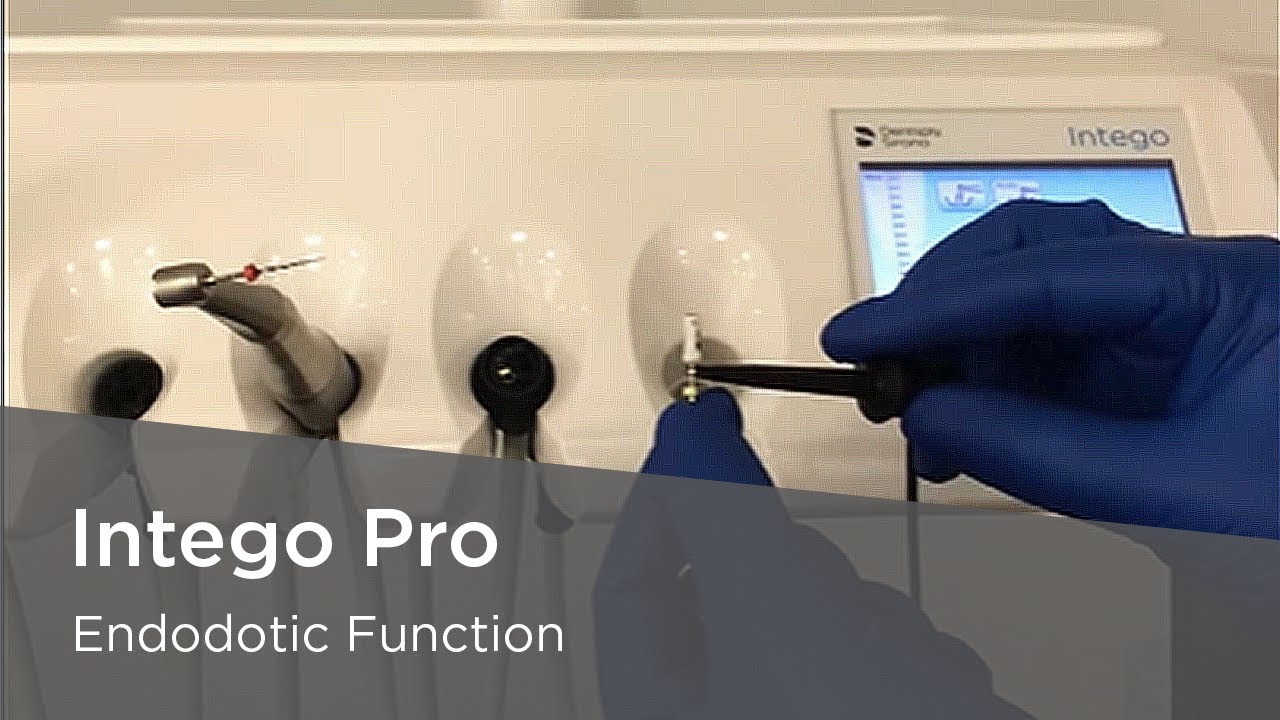Intego Pro - Endodotic Function - YouTube
