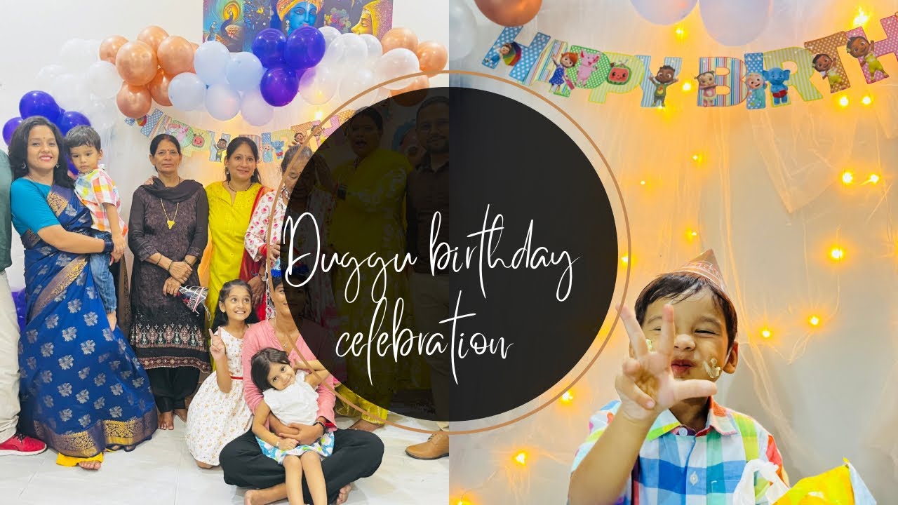 Duggu birthday celebration 🎉 | Happy birthday vlog #vlog #minivlog ...