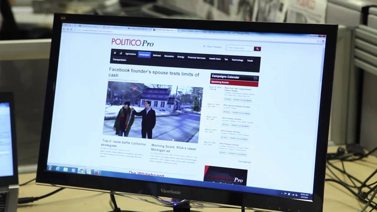 Inside POLITICO: Campaign Pro launches - YouTube