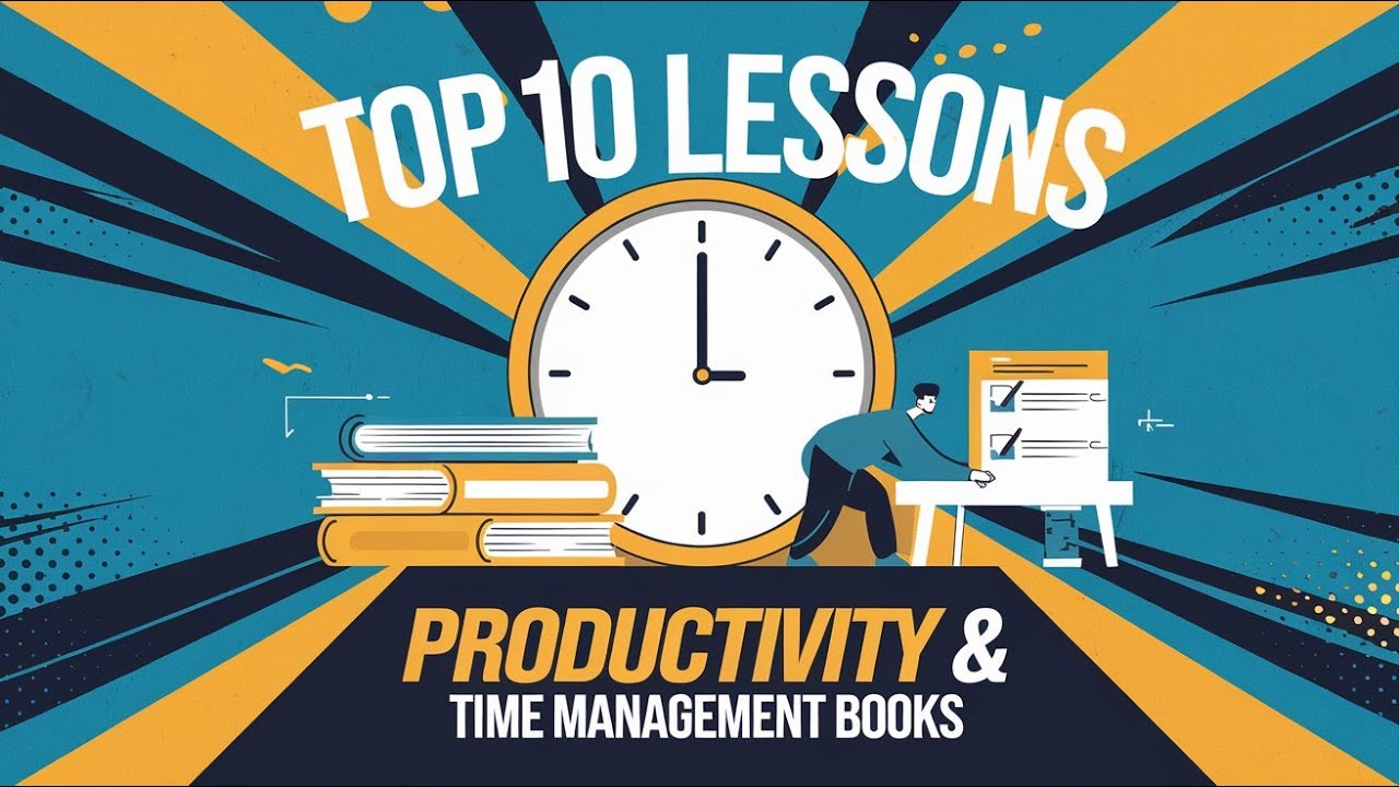 Top 10 lessons from Productivity & Time Management Books ENGLISH - YouTube
