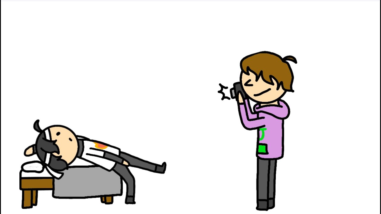 Karl takes a picture of Sapnap (animatic) - YouTube