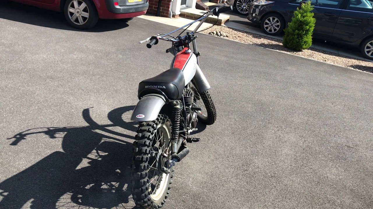 1975 Honda CR125 Elsinore - For sale on eBay - YouTube