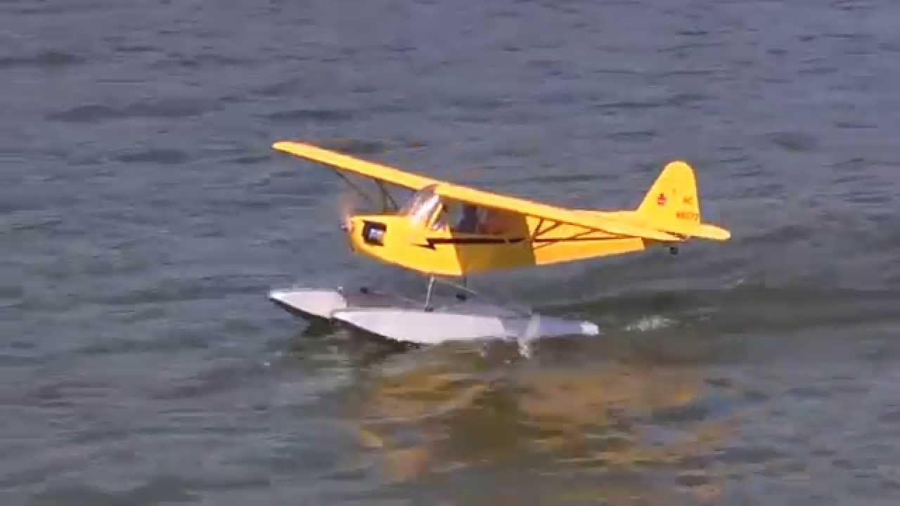 J 3 Cub on Floats - YouTube