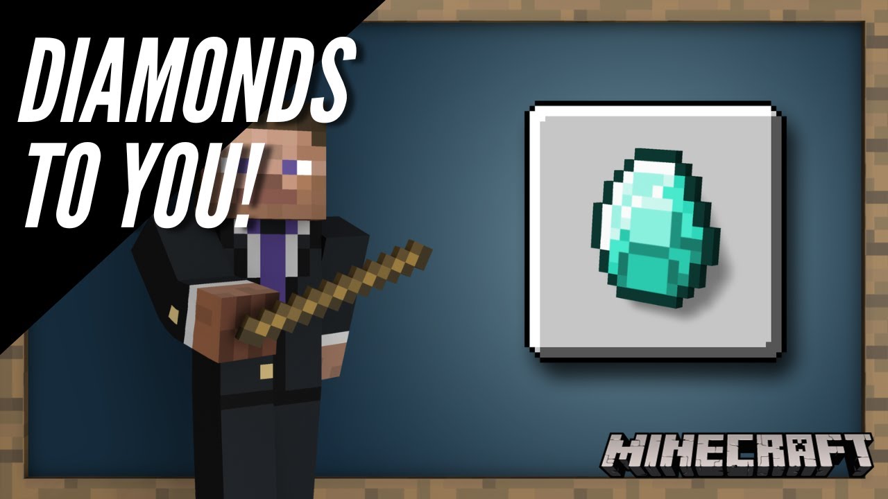Diamonds to YOU! - Minecraft Achievement Guide - YouTube