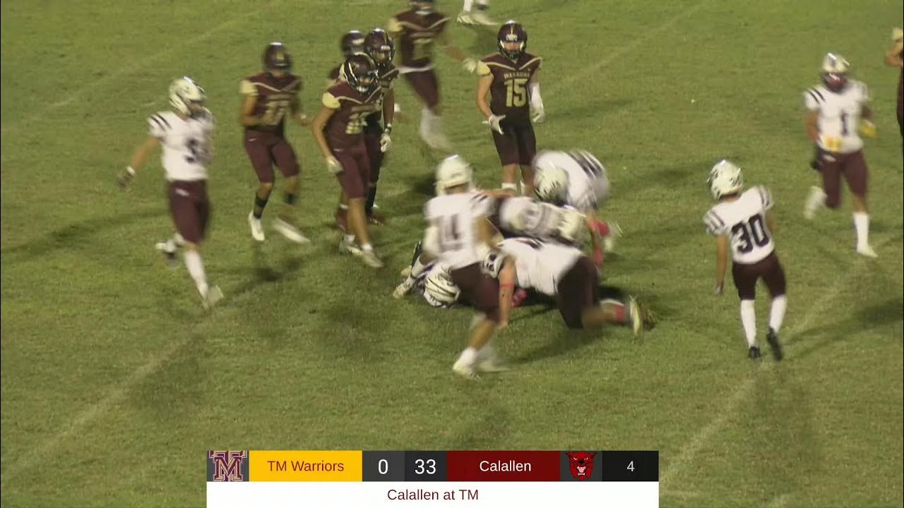 Calallen Wildcats vs Tuloso Midway Warriors - YouTube