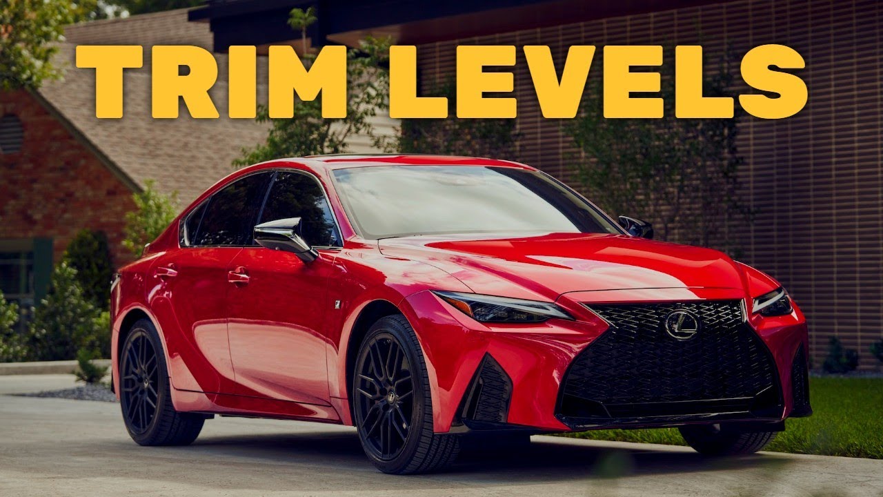 2023 Lexus IS Trim Levels and Standard Features