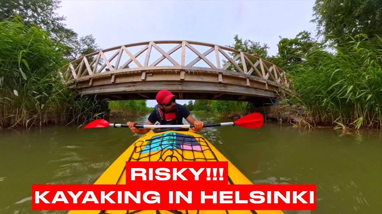 Extreme Kayaking Adventure in Helsinki, Finland | in Urdu/Hindi with ...