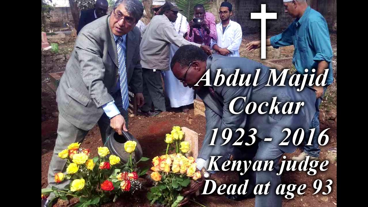 Abdul Majid Cockar wafu katika umri wa miaka 93 RIP - YouTube