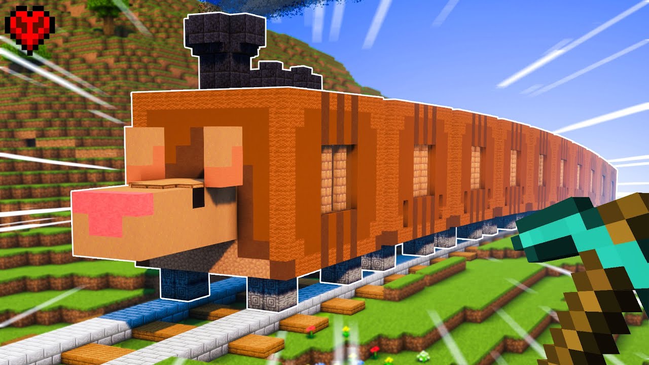 I Built an Armadillo TRAIN (don't ask why) - YouTube