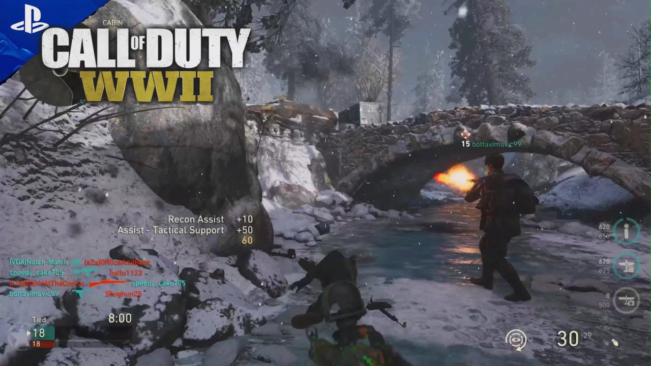 Call of Duty WW2 : Multiplayer Team Deathmatch Gameplay (1080p60FPS ...