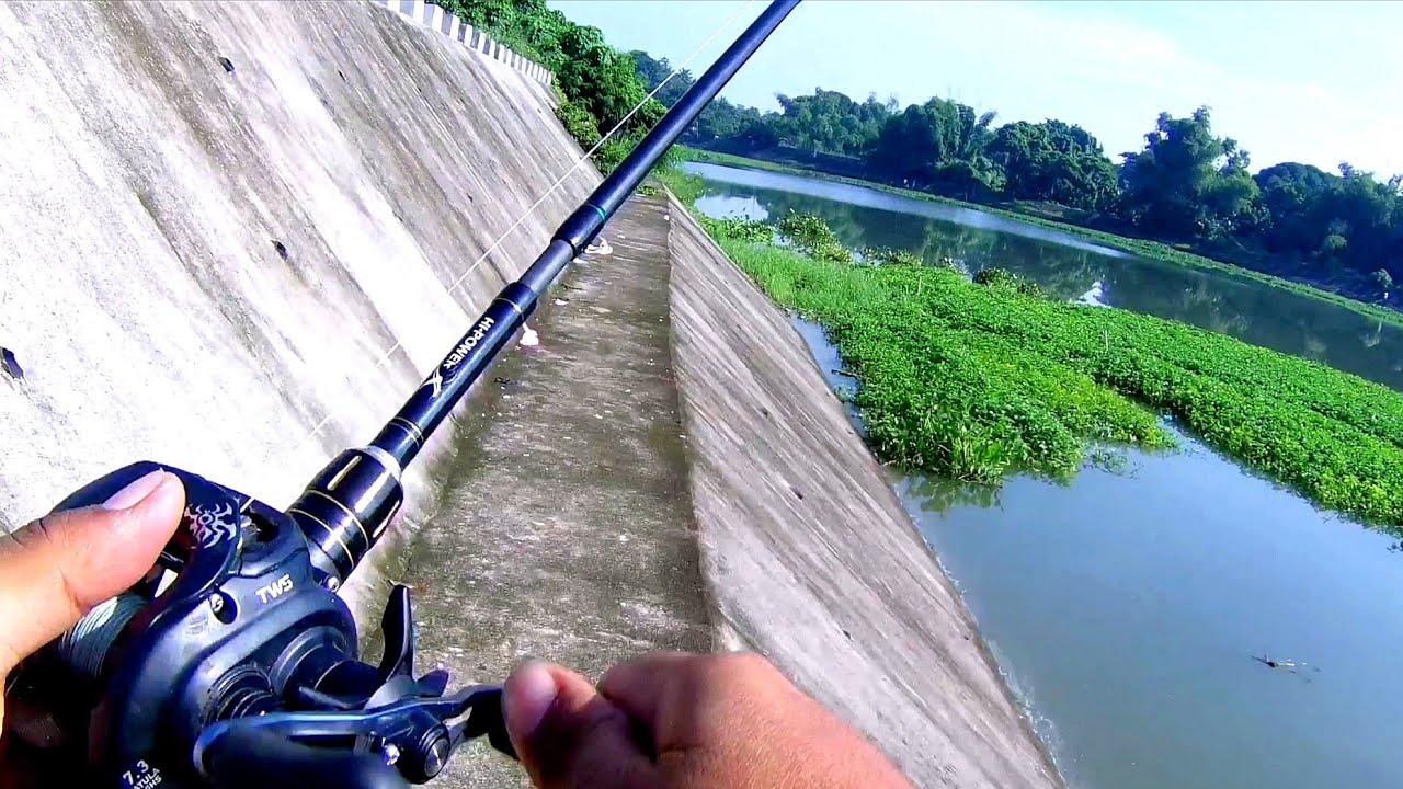 SNAKEHEAD HUNT # 40 / HARUAN FISHING USING DV CRAFT LURE SOFT BIRD ...