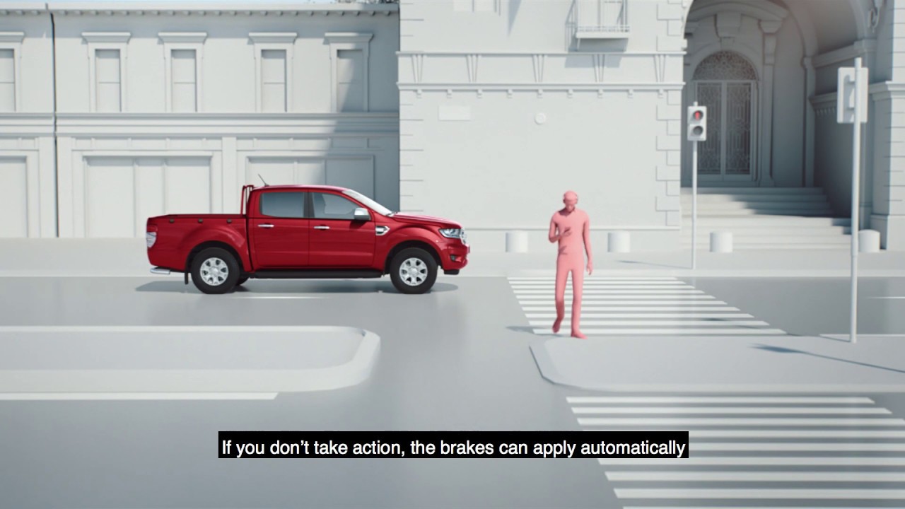 Pre Collision Assist | New Ford Ranger | Ford UK - YouTube
