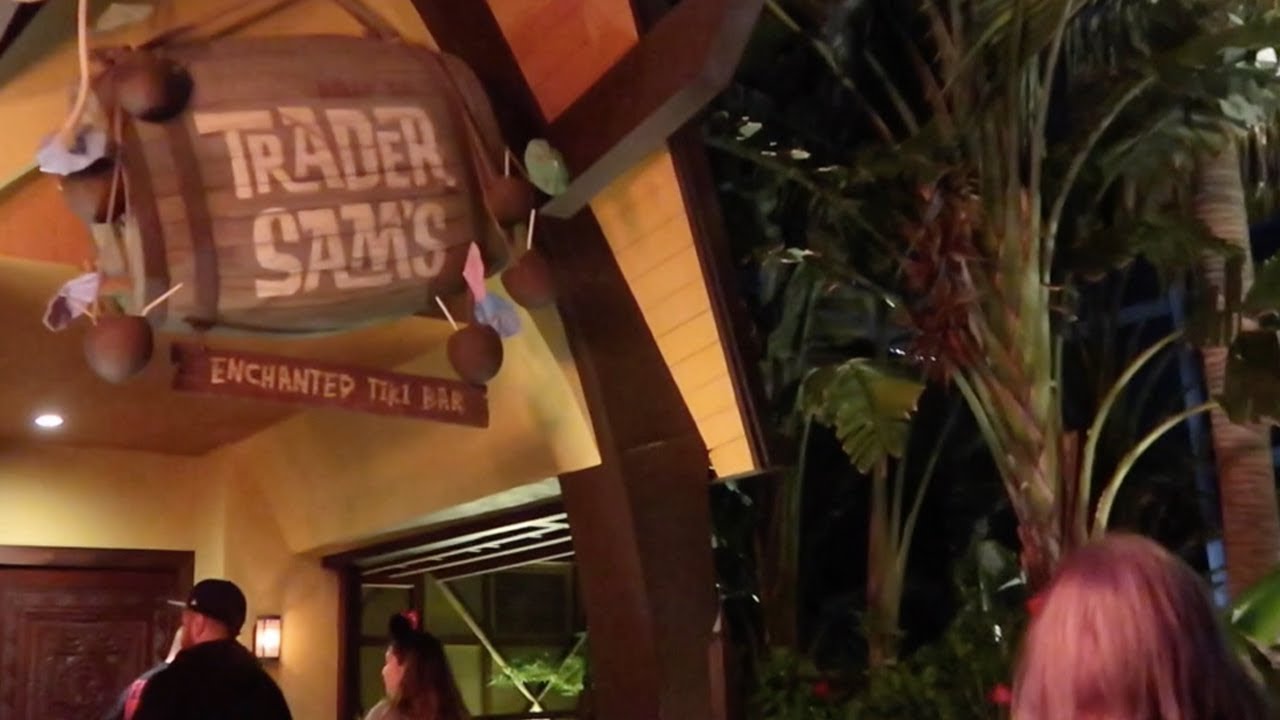 Disneyland Vlog | Trader Sam's + Downtown Disney | Day -1 | California ...