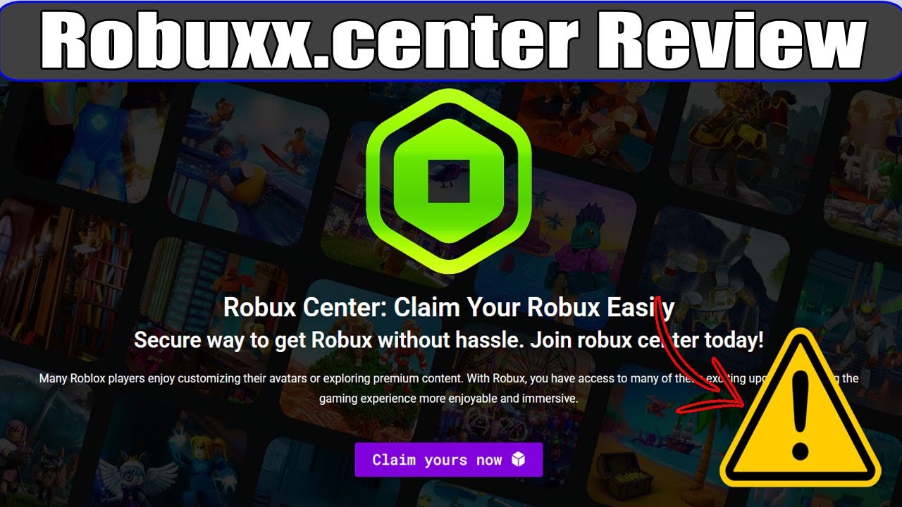 Robuxx.center Review - Free Robux Or A Scam? - YouTube