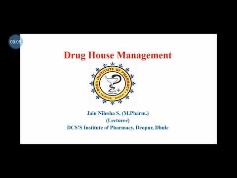 Drug House Management- Codification - YouTube