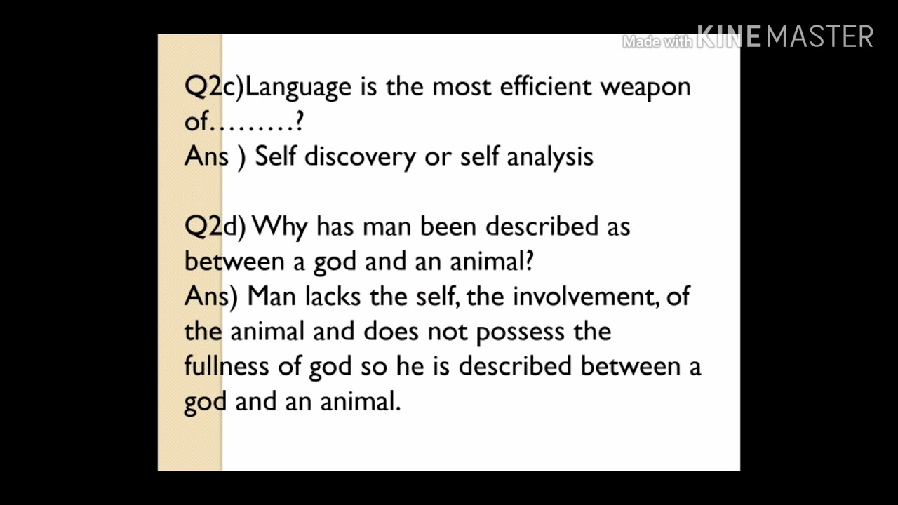 Language and national identity Question answers - YouTube