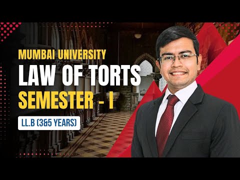 Law of Torts, Semester 1: Mumbai University LLB Examination Important Questions #llb #law #torts 